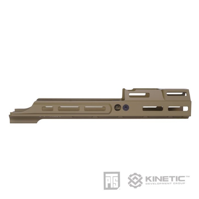 PTS Kinetic Scar MREX M-LOK MK2 4.25” Rail (Dark Earth)