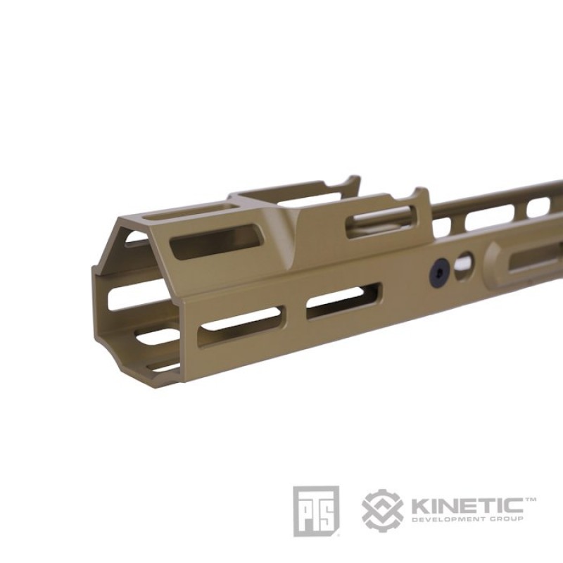 PTS Kinetic Scar MREX M-LOK MK2 4.25” Rail (Dark Earth)