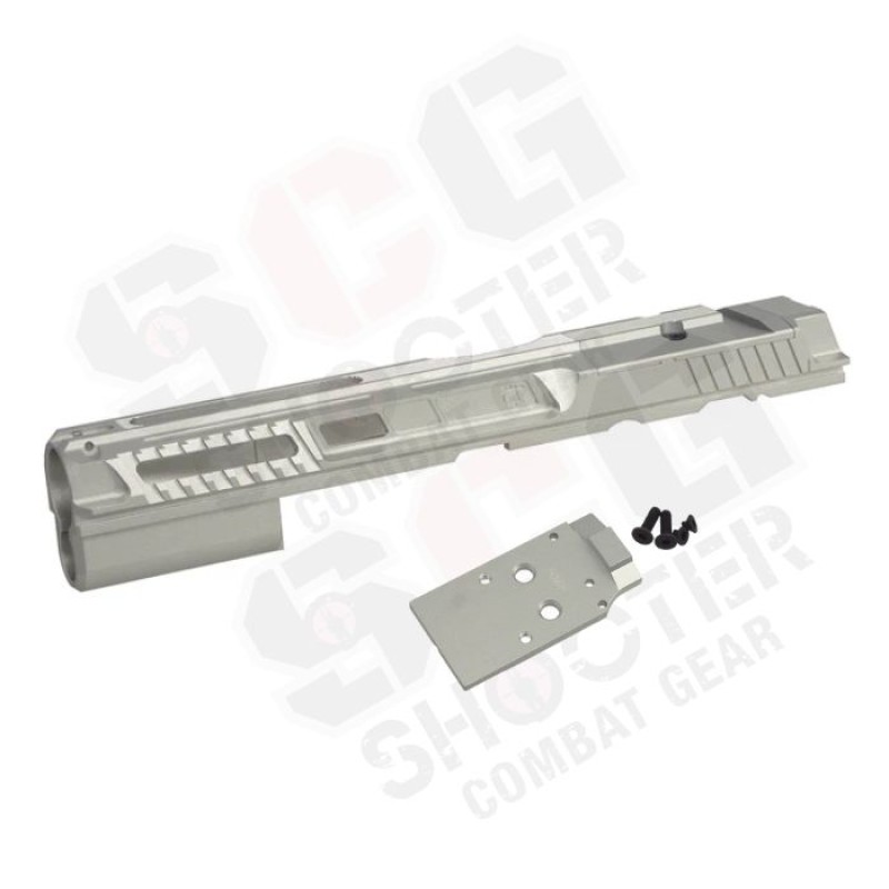 5KU CNC Aluminum Optic Ready Milling Slide for KJW CZ Shadow2 Orange GBB
