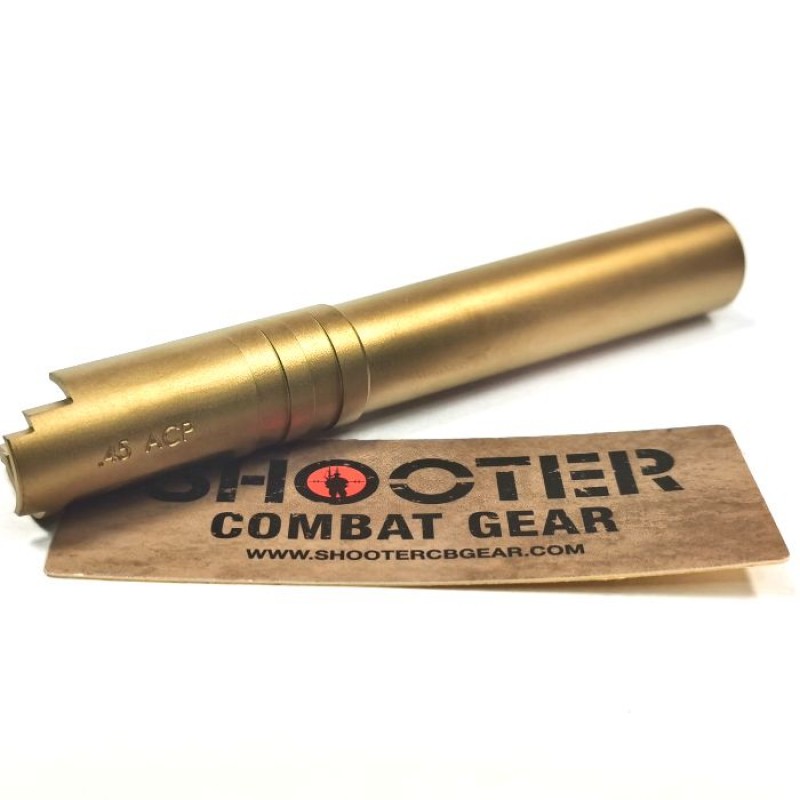 5KU 5 Inch Stainless Outer Barrel For TM Hi-Capa (Gold)