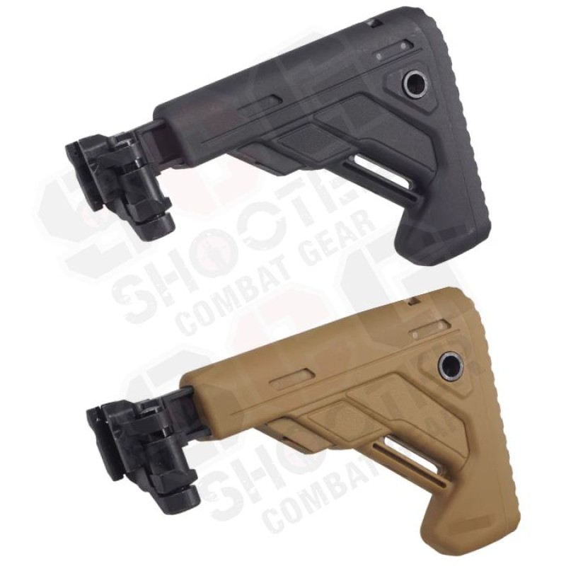 E&C MPX / MCX Style Folding Retractable Stock for 20mm Rail