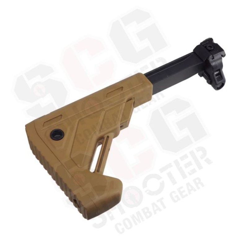 E&C MPX / MCX Style Folding Retractable Stock for 20mm Rail