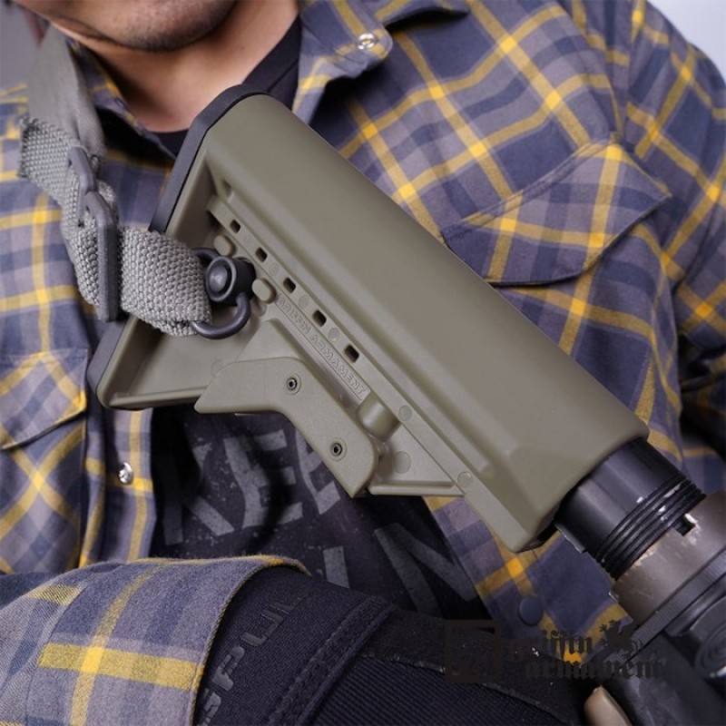 PTS Griffin Armament Extreme Condition Stock (ECS -Dark Earth)