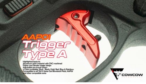 COWCOW AAP01 Trigger Type A For AAP-01 GBBP Series (Gold)